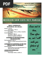 Guide For Commentator and Lector | PDF | Mass (Liturgy) | Jesus