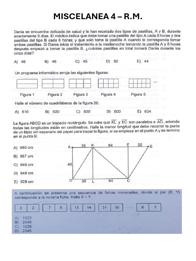 Miscelánea 4 - RM | PDF