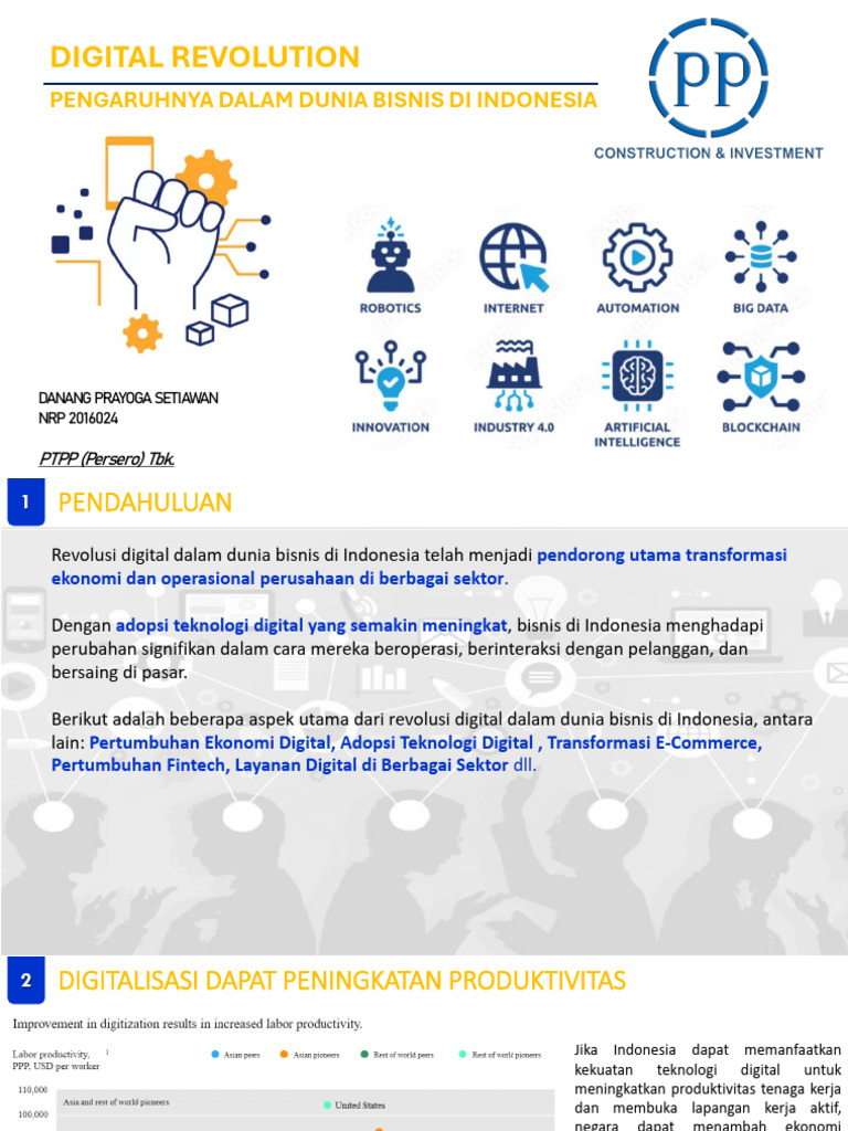 Dampak Revolusi Digital pada Bisnis Indonesia | PDF
