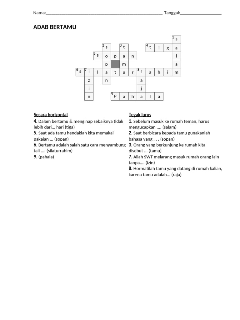 Crossword Maker Full | PDF