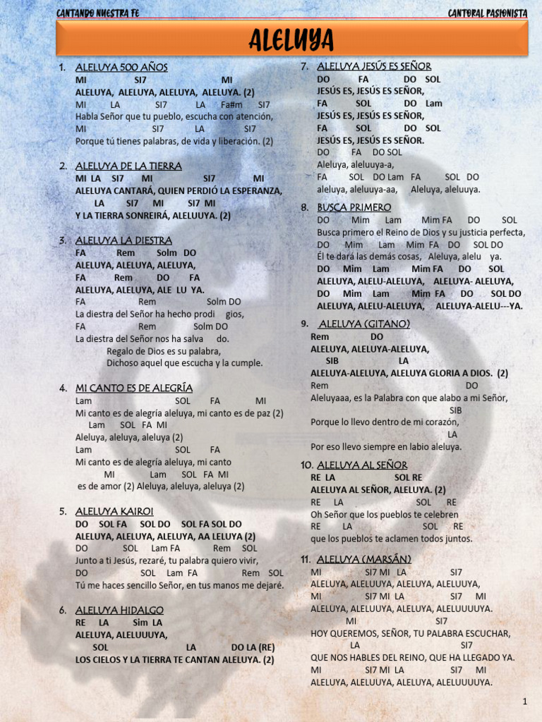 4 Aleluya | PDF | Cristo (título) | Creencia religiosa y doctrina