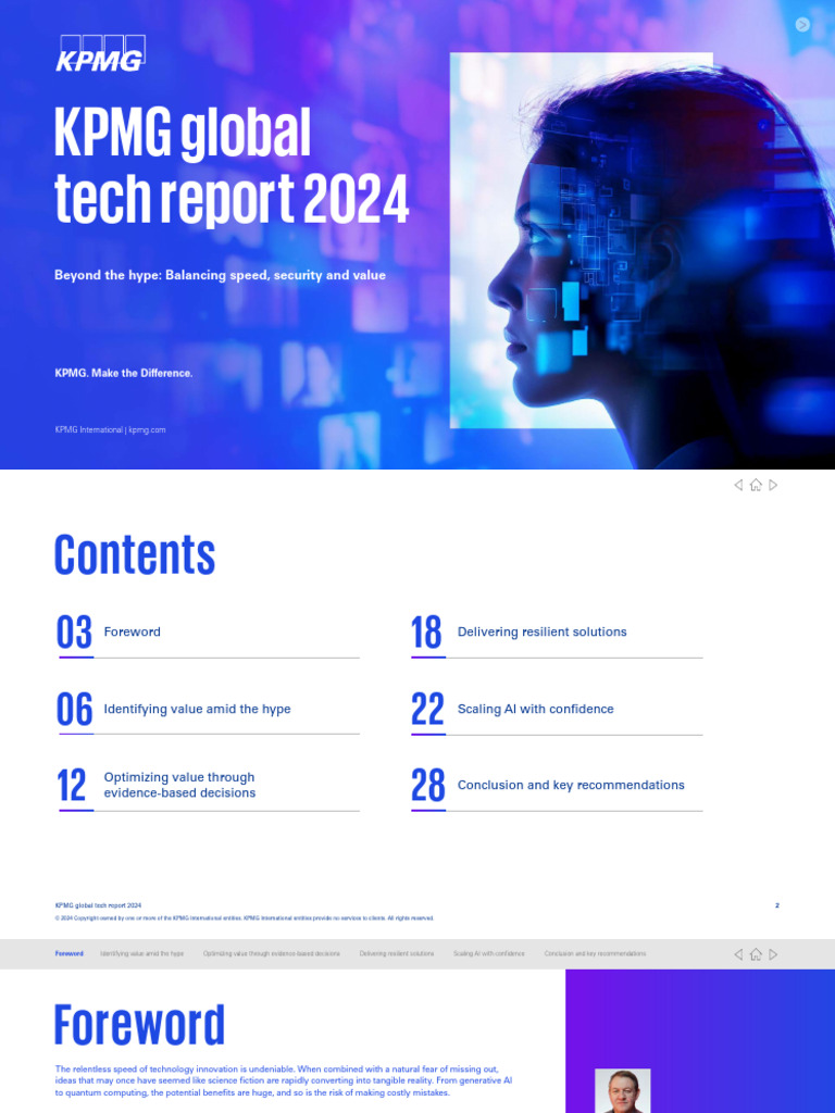 KPMG Global Technology Report 2024 1728923014 | PDF | Artificial ...