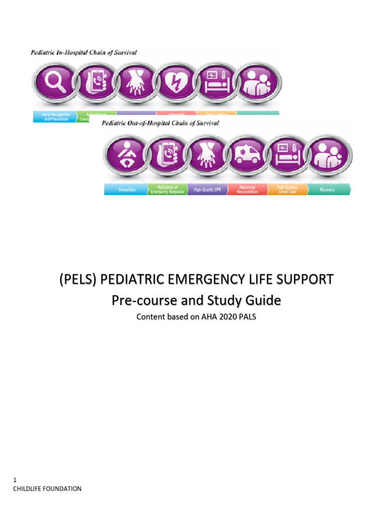 pels 2020 | PDF | Cardiopulmonary Resuscitation | Medical Emergencies