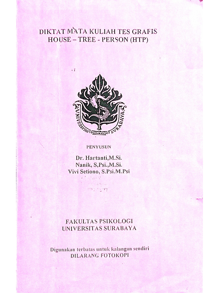 House-Tree-Person (HTP) | PDF