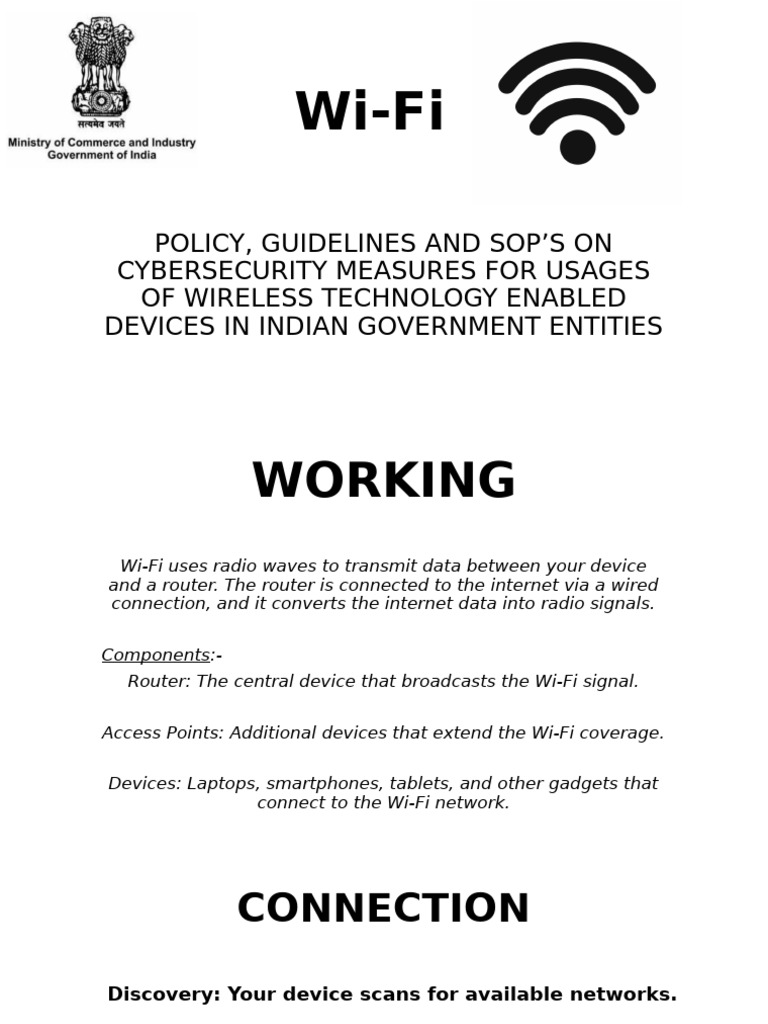 Wi Fi1 | PDF | Security | Computer Security