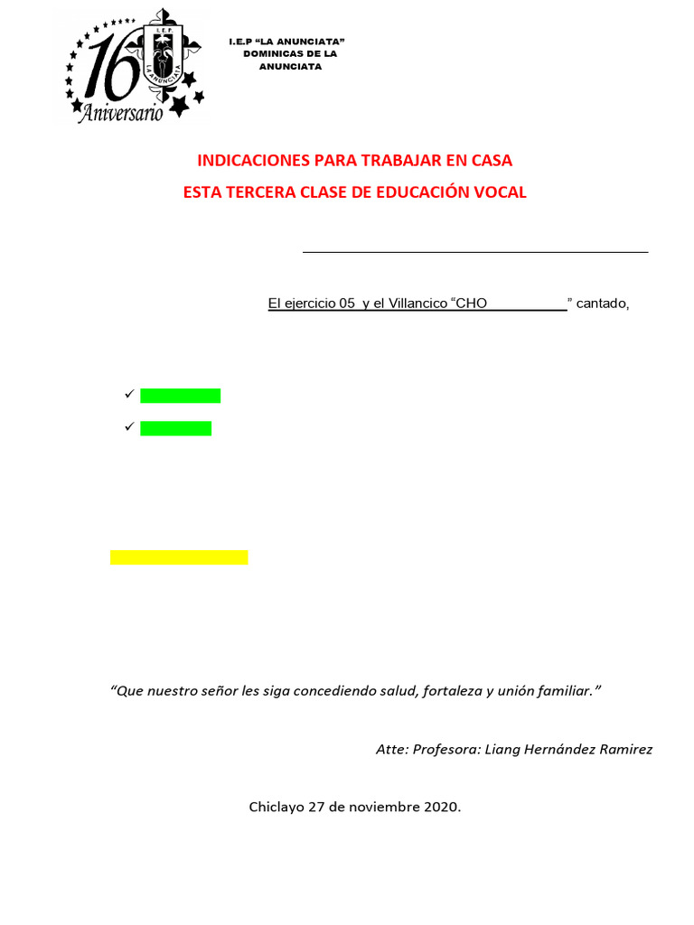 Indicaciones para Grabar La Clase 03 | PDF