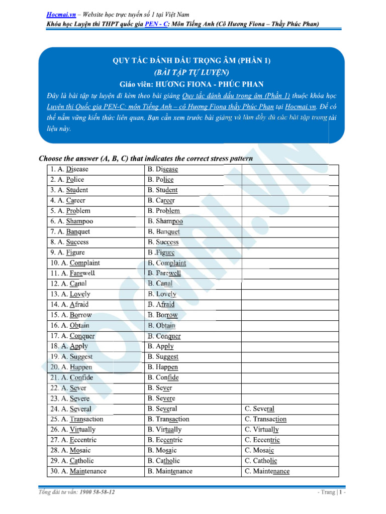 0101 Stress 1 BTTL | PDF