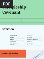 CCF DISCIPLESHIP COVENANT Autosaved | PDF | Prayer | Disciple ...