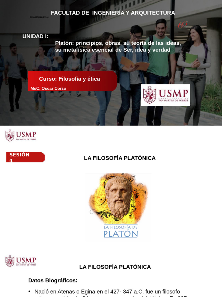 Semana 3 La Filosofia Platónica | PDF | Platón | Conocimiento