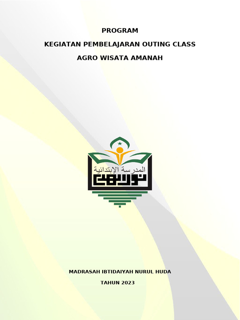 Program Kegiatan Pembelajaran Outing Class Amanah | PDF | Perjalanan
