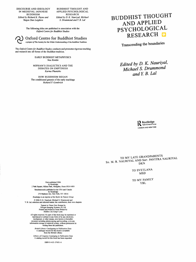 A Comparison of Alaya Vijnana in Yogacar | PDF | Indian Philosophy | Eastern Philosophy