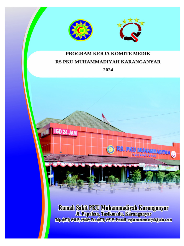 Program Kerja Komite Medik 2024 | PDF
