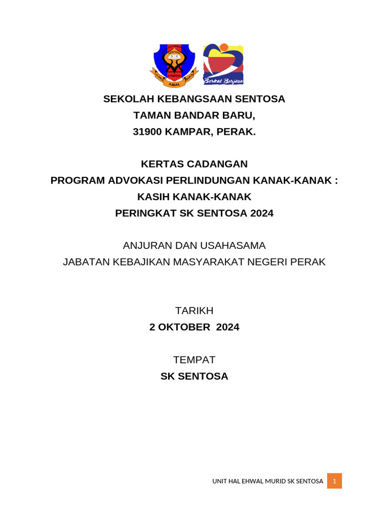 Kertas - Konsep - Program - Advokasi - Perlindungan - Kanak - Kanak ...