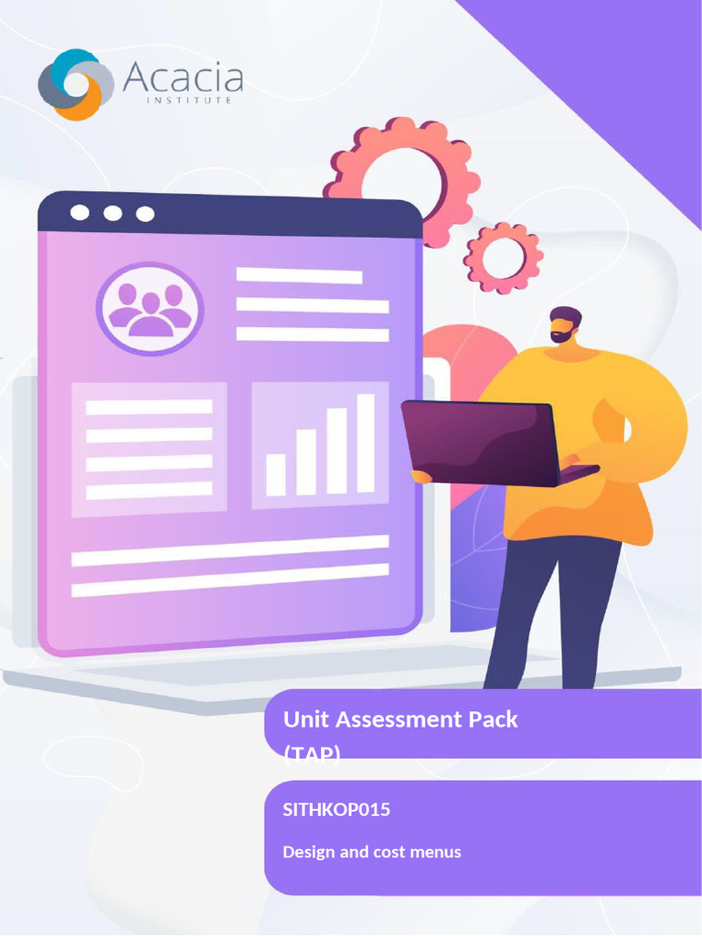 SITHKOP015 Unit Assessment Pack Version 1-1 | PDF | Menu | Umami