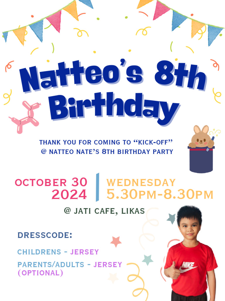 Teo Invitation Card | PDF