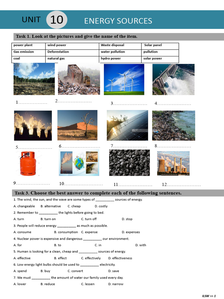 GRADE 7 ILSW-U10 | PDF | Energy Development | Wind Power