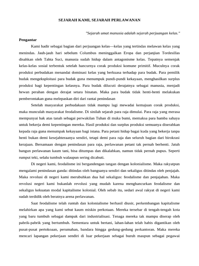 Materi Sejrah Spri | PDF