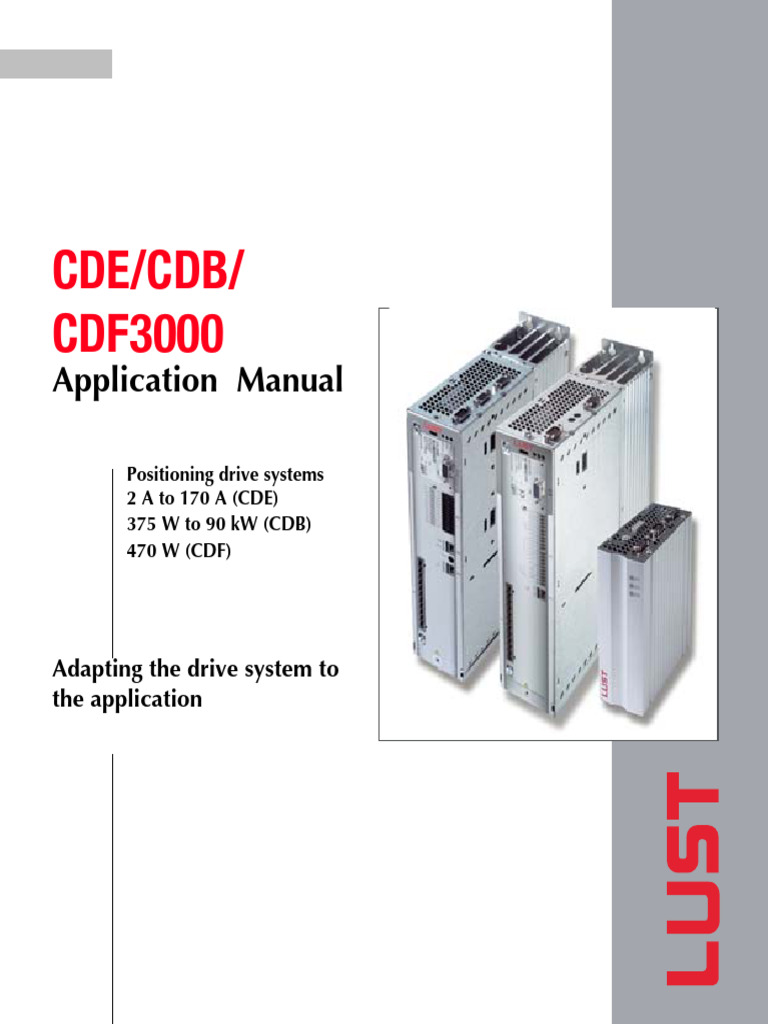 Drive System Application Manual | PDF | Programmable Logic Controller ...