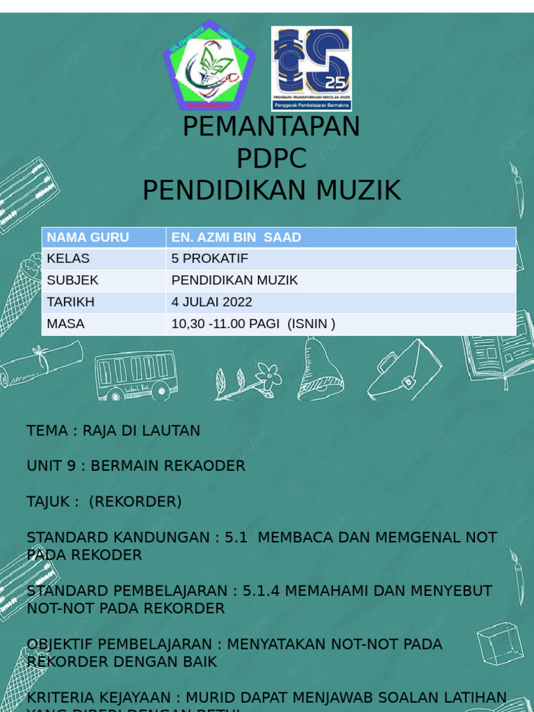 Pemantapan PDPC Azmi | PDF