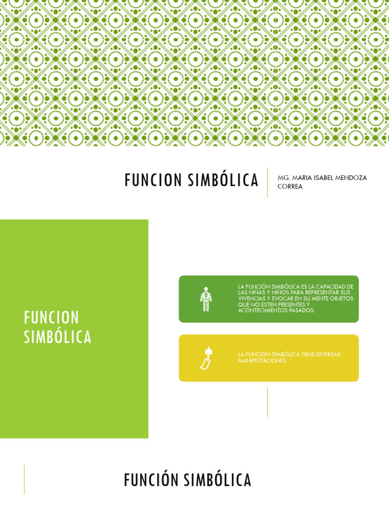 Funcion Simbólica | PDF | Las emociones | Los símbolos