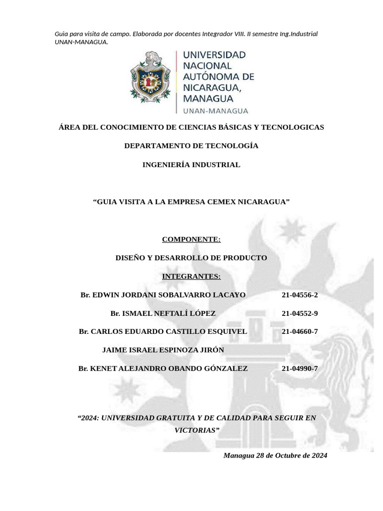 Guia Cemex 2024 | PDF | Cemento | Minería