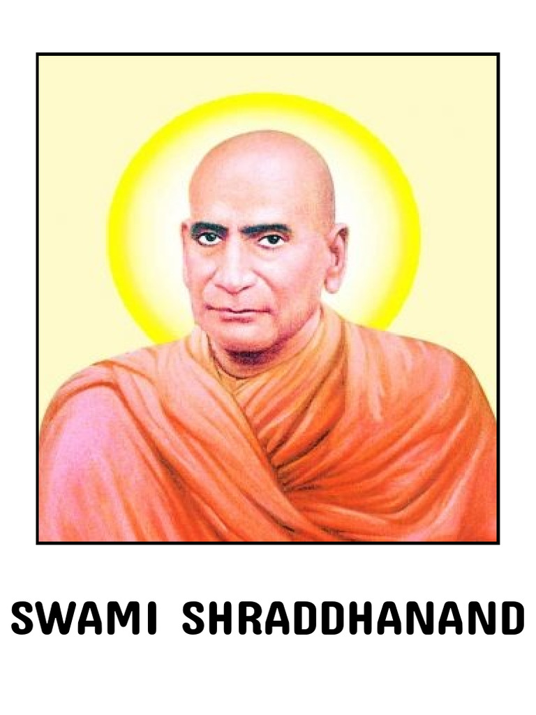Swami Shraddhanand Biography | PDF