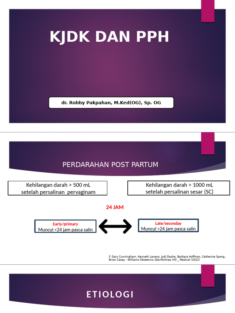 Slide Presentasi - KJDK DAN PPH | PDF