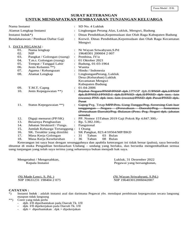 Bu Wayan Sri Wahyuni | PDF | Pengelolaan Keuangan & Uang | Ilmu Sosial