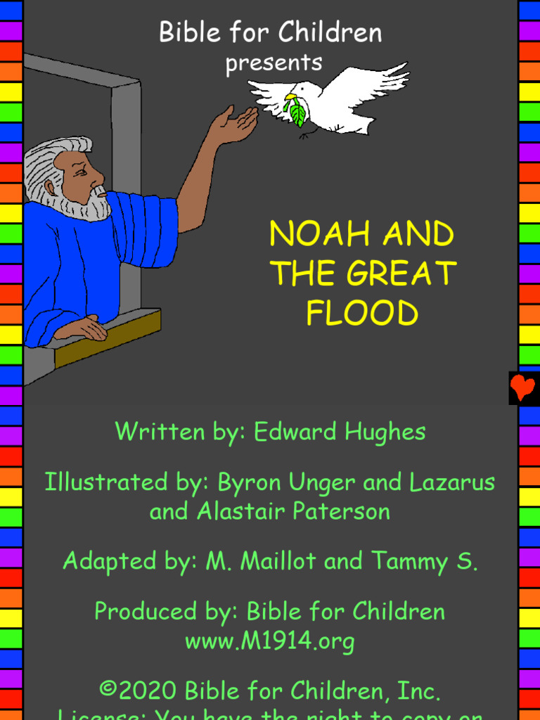 Children's Bible Story: Noah | PDF | Noah's Ark | Noah