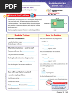 Grade 7 Math Painting Task Guide | PDF | Area | Mathematics