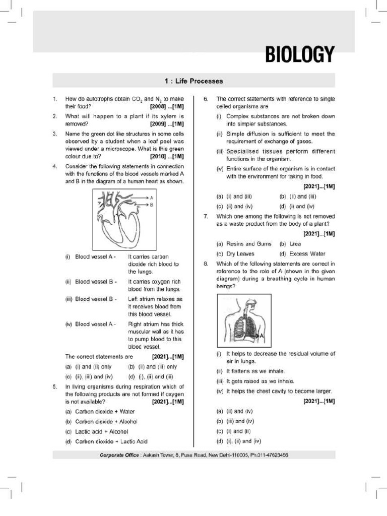 Class 10 Chapter Wise PYS (Sci.& Maths) | PDF