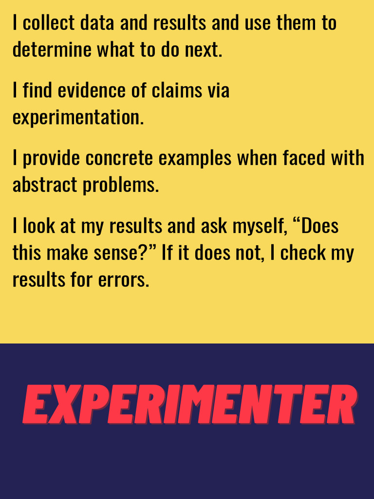 Mathematical Habits of Mind Posters | PDF | Information | Science