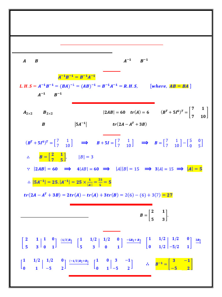 Linear Algebra Midterm Exam Solutions | PDF | Linear Algebra | Functional Analysis