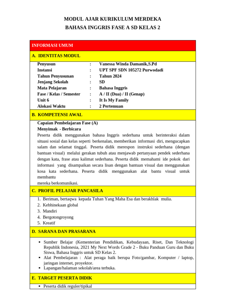 Modul Nesa | PDF | Karier & Perkembangan