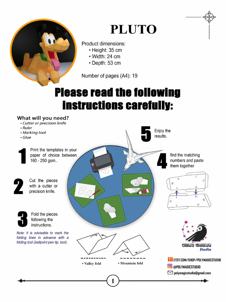 Pluto Instructions PolyMagicStudio | PDF