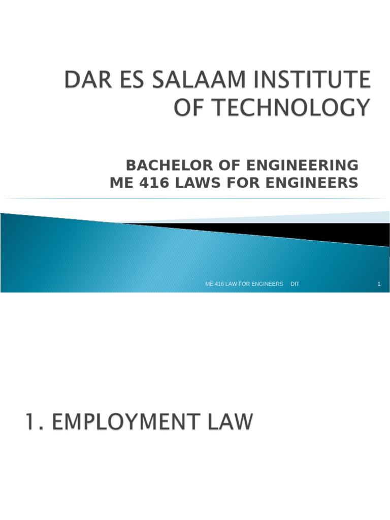 Employment Law | PDF | Employment | Discrimination