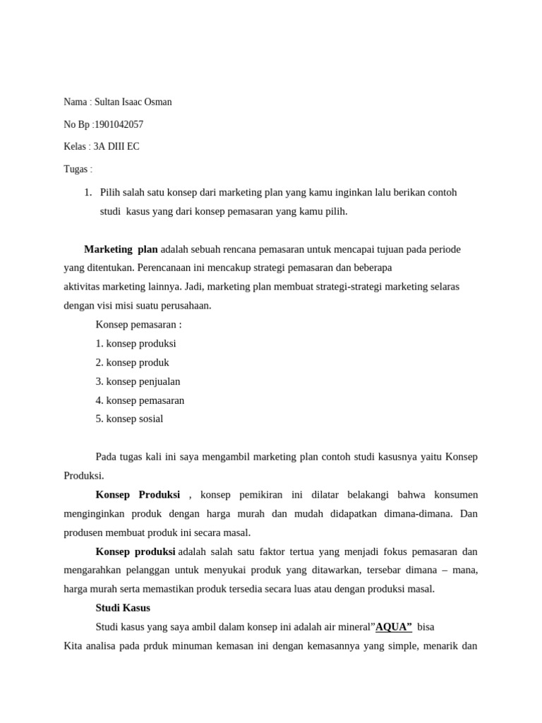 Tugas 2 - KWU (Sultan Isaac Osman - 1901042057) | PDF