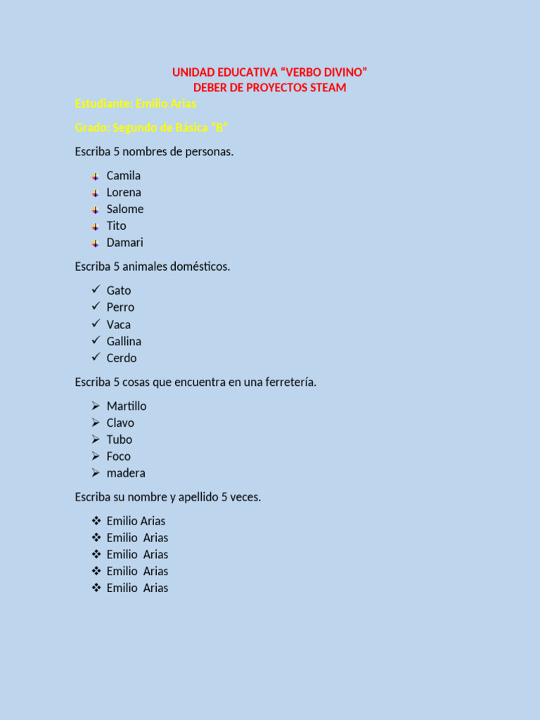 UNIDAD EDUCATIVA Deeber | PDF