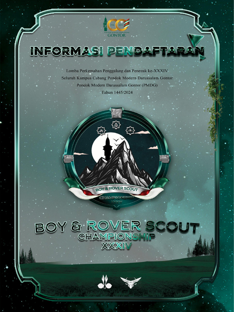 Informasi Pendaftaran LP3 XXXIV | PDF