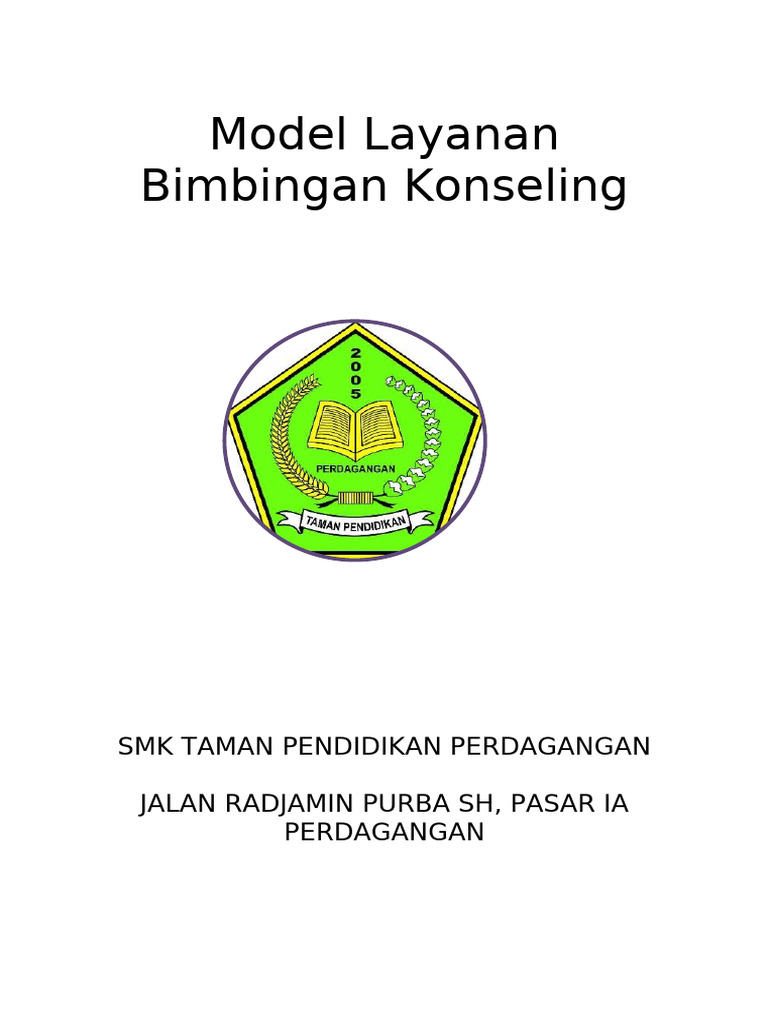 Model Layanan BK Sma - PSP | PDF | Karier & Perkembangan | Pengembangan Diri