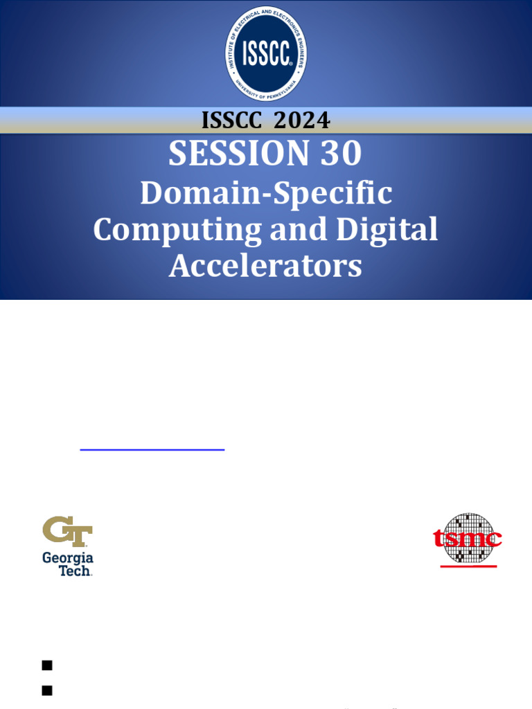 V30 Domain Specific Computing And Digital Accelerators Pdf Matrix