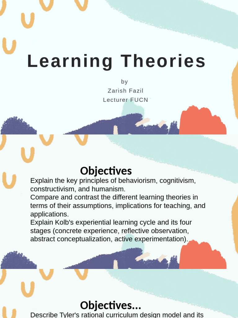 Overview of Learning Theories and Models | PDF | Learning ...