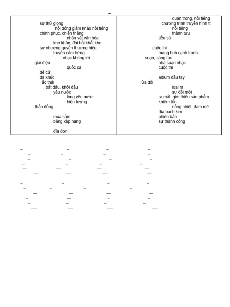 lesson 10 revise - music | PDF