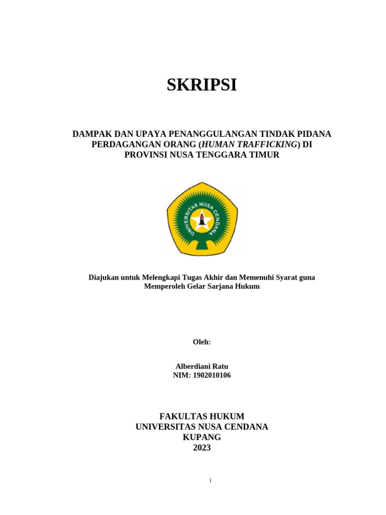 SKRIPSI | PDF
