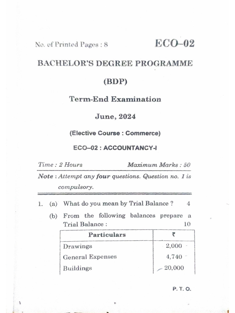 ECO-02 June 2024 | PDF