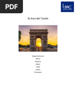 Historia del Arco de Triunfo de París | PDF