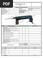 Hand Tools Inspection Checklist | PDF