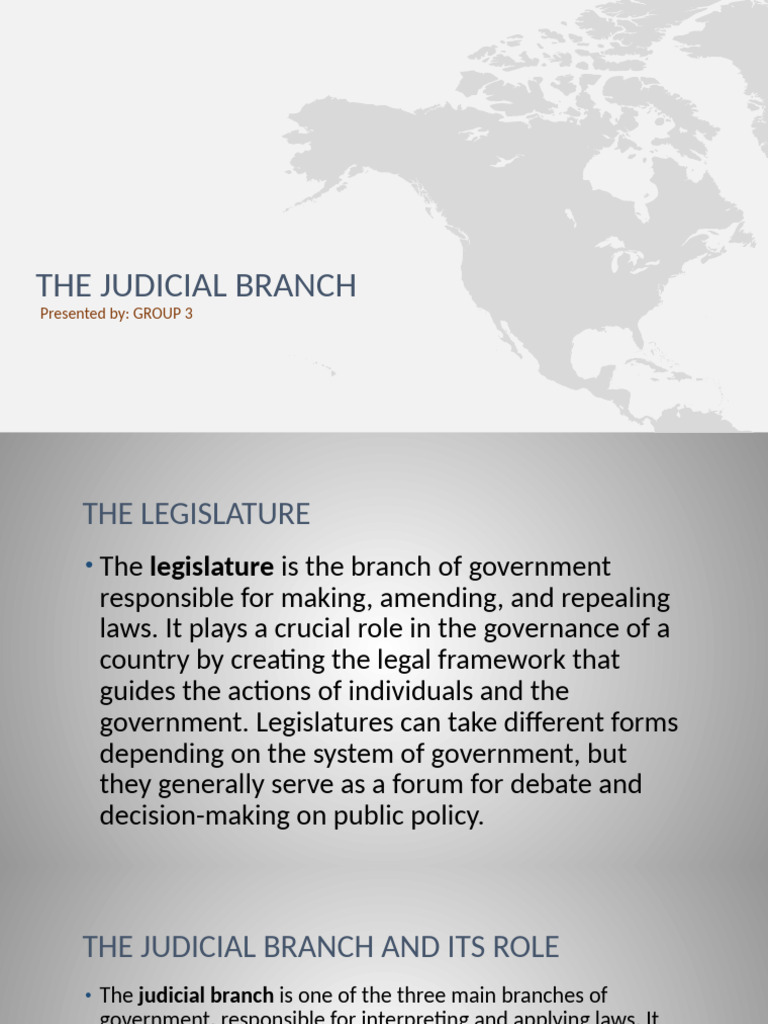 The Judicial Branch | PDF | Judiciaries | Jurisdiction