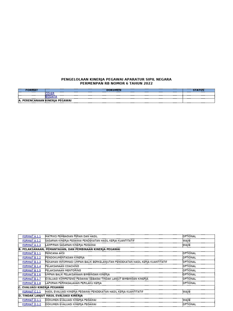 contoh SKP Guru 2022 Versi BKN 22 Nop | PDF