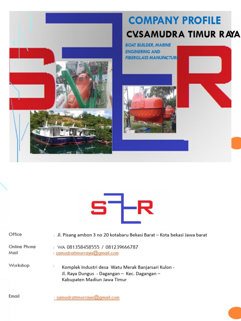 Company Profile Samudra Timur Raya-2020 - Boat Builder Dan Manufaktur ...